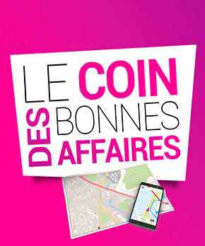 Recevoir les bons plans